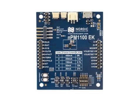 Npm1100 Ek Evaluation Kit Nordic Mouser