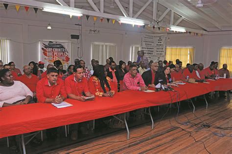 Over 3000 Candidates Reflective Of Guyana To Contest Lge For The Ppp