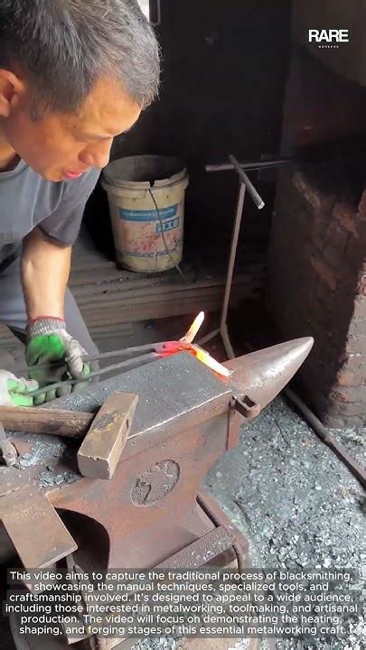 Heating and Hammering: The Art of Traditional Blacksmithing - YouTube