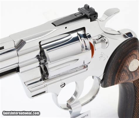 BRAND NEW Bright Stainless 2020 Colt Python 357 Mag SP6WTS 6 Inch In Blue Hard Case