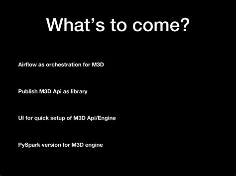 M3d Metadata Driven Development Ppt