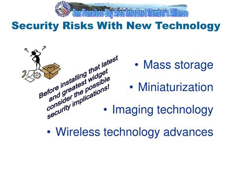 PPT Security Risks With New Technology PowerPoint Presentation Free Download ID