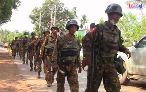 အင်အားရာချီတက်လာသည့် စစ်ကောင်စီတပ်နှင့် Knla တပ်မဟာ ၂ တို့ ထိတွေ့ပစ်ခတ်မှုဖြစ်ပွားခဲ့ နိုင