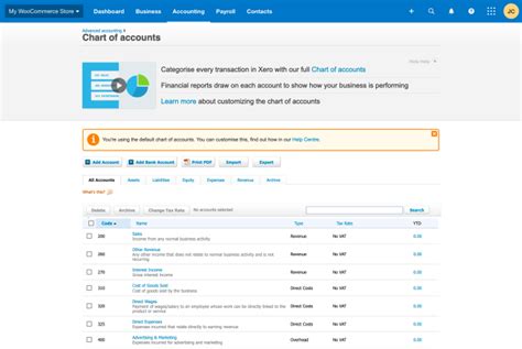 Xero Documentation Woocommerce