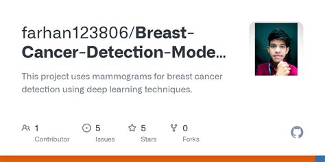 Github Farhan123806breast Cancer Detection Model By Using Deep