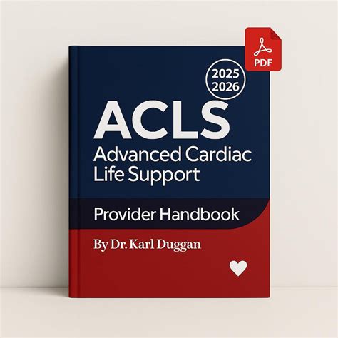 Manual Del Proveedor De Acls 2025 2026 Pdf Guía De Soporte Vital