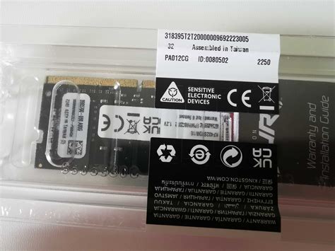 Память для ноутбука Sodimm Ddr4 16gb 3200 Mhz Impact Kingston Fury 1