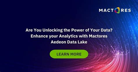 mactores on linkedin dataanalytics datalake aws datainsights
