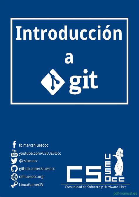 Pdf Introducción A Git Gratis Curso