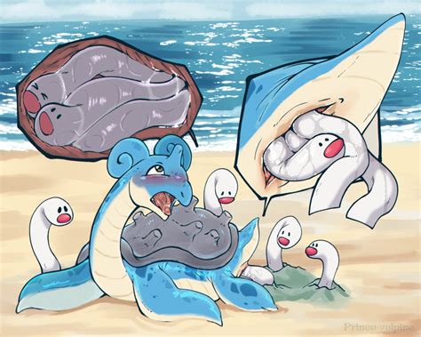 Rule 34 Ambiguous Gender Animal Genitalia Beach Blue Body Blush