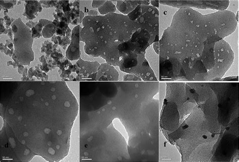 Tem Images A D Are Pd 1 Al Mcm 41 With Sio 2 Al 2 O 3 Ratios Of 10 Download Scientific