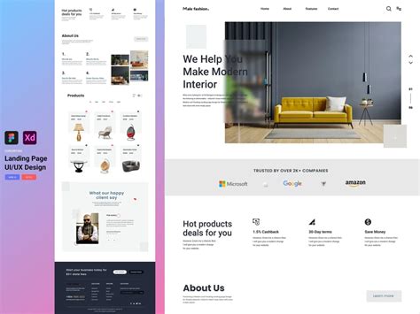 A Modern UI UX Website Design On Adobe XD Or Figma Upwork