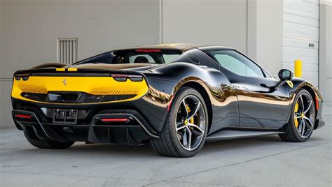 Racing Shadows And Yellow Lines In A 2025 Ferrari 296 Gtb Enwheelzme