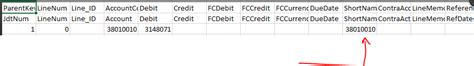 Error Import Journal Entry With Bp Opening Balance Sap Community