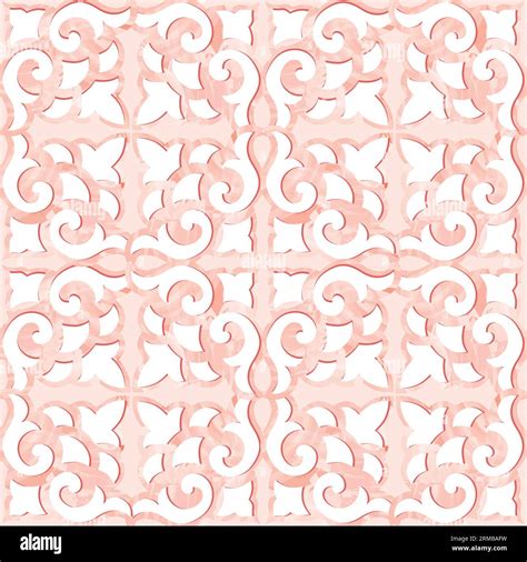 Interior Flower Motif Stock Vector Images Alamy