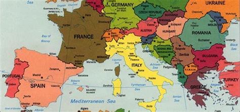 Maps Southern Europe