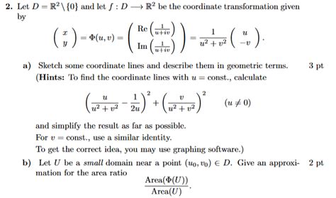 University Multivariable Calculus What To Do In 2b After Finding Jacobian Determinant R