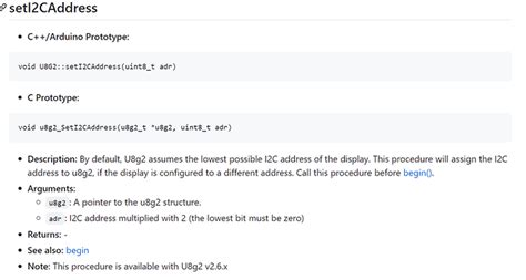 U8g2 I2c Address Where Is It In The Library Displays Arduino Forum