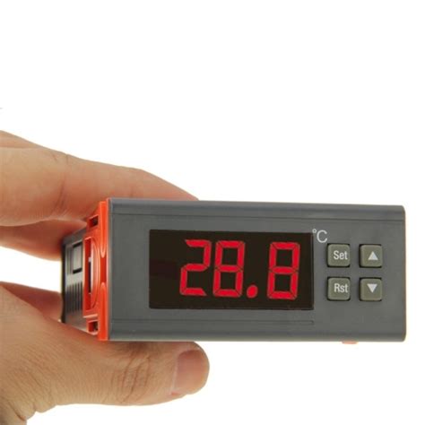 RC 110M Digital LCD Temperature Controller Thermocouple Thermostat Regulator With Sensor