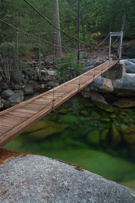 Yosemite Hikes The Wawona Swinging Bridge