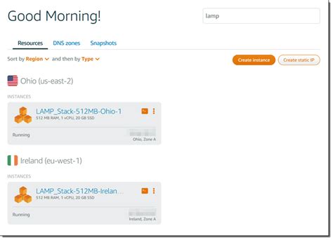 Amazon Lightsail 업데이트 신규 리전 개설 및 글로벌 콘솔 출시 지락문화예술공작단
