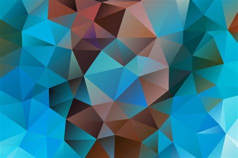 Premium Vector Vector Abstract Polygonal Background Of Effect Geometric Triangles
