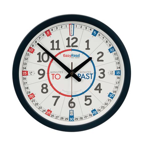 G1564956 Ertt Past And To Classroom Wall Clock Gls