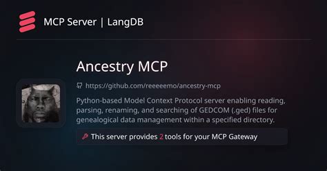 ancestry mcp langdb