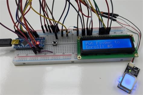 Interfacing GT C Fingerprint Sensor FPS With Arduino