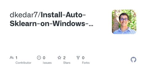 Github Dkedar7install Auto Sklearn On Windows And Macos