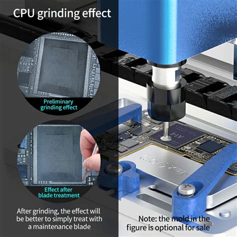 Cnc Chip Grinding Machine For Chip Ic Cpu Nand And Mainboard Grind Aixun Aixun