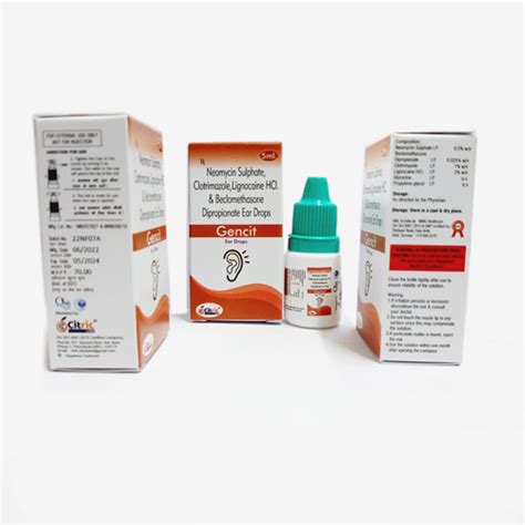 Gencit Ear Drops Citric Labs