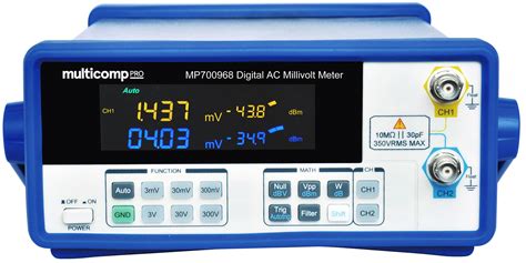 MP700968 Multicomp Pro Bench Digital Multimeter 4 1 2 Digits Display USB Interface Farnell UK