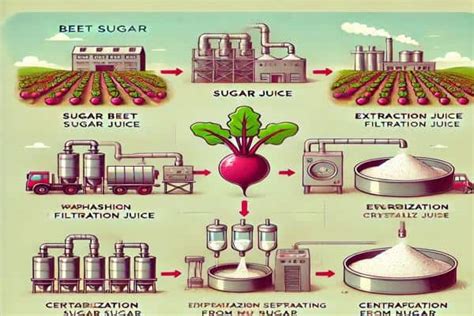 Production Of Beet Sugar From Field To Packaging Commodity Board Europe Gmbh