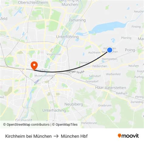 Erschwingliche Tickets Von Kirchheim Bei München Nach München Hbf