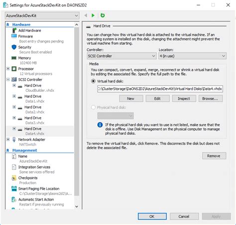 Installing Azure Stack Development Kit In A Hyper V Nested Vm Hyper V