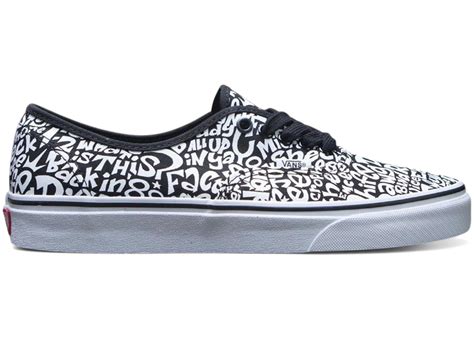Vans Authentic A Tribe Called Quest Track List Mens Vn08emq8h Us