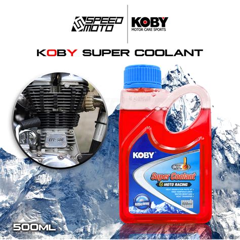 Koby Radiator Coolant Super Coolant 500ml Moto Racing Universal For