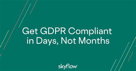 Skyflow On Linkedin Meeting Data Residency Requirements For Gdpr Just