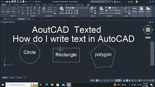 How Do I Write Text In AutoCAD How Do Write Text In Doovi