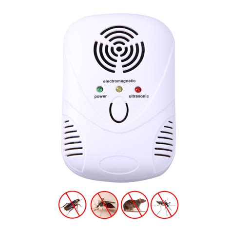 Electronic Ultrasonic Mouse Killer Mouse Cockroach Trap Mosquito Repeller Insect Rats Spiders