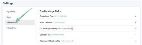 Studio Merge Fields Help Center