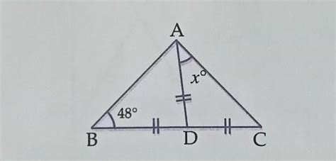 in the following figure find the value of x