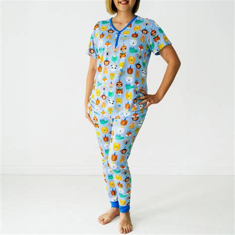 Blue Party Pals Womens Pajama Pants Little Sleepies