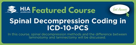 Spinal Decompression Coding In Icd 10 Pcs