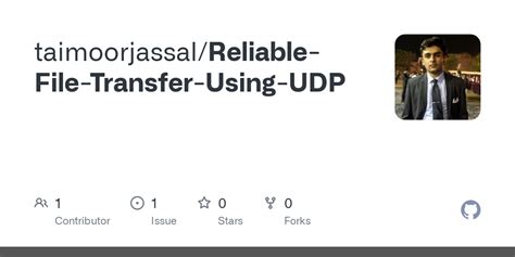 Github Taimoorjassalreliable File Transfer Using Udp