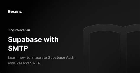 Custom Supabase Auth Smtp With Resend Rsupabase