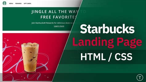Build A Starbucks Landing Page Clone Runcodelab