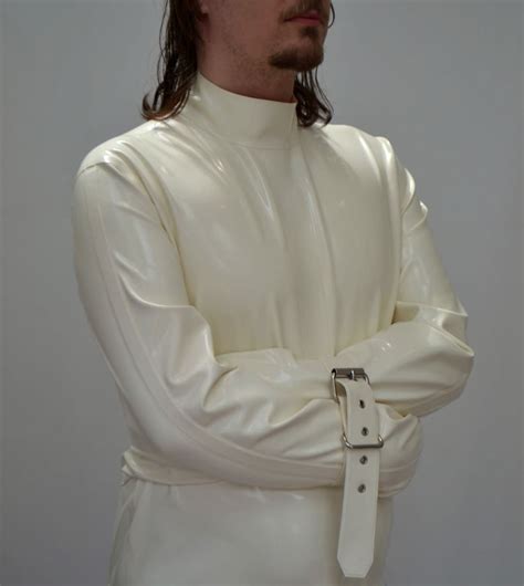 Premium Latex Straight Jacket Strait Jacket Etsy