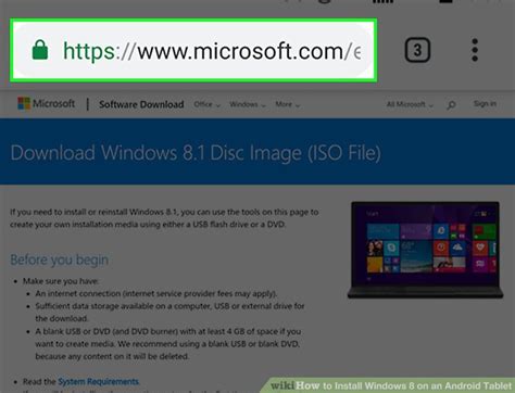 How To Install Windows 8 On An Android Tablet With Pictures